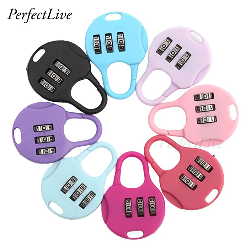 Perfect Luggage Travel Bag Lock Password PIN 3 Digits Number Code ...