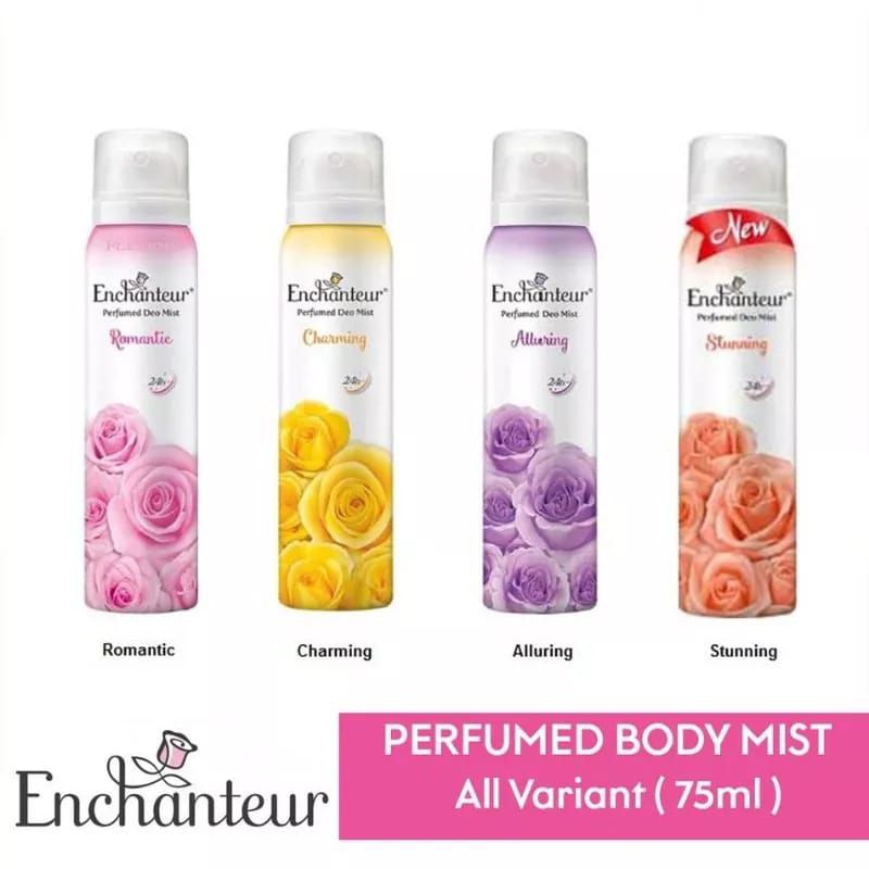 Enchanteur Perfume Deo Mist 75ML (Alluring / Romantic / Charming ...
