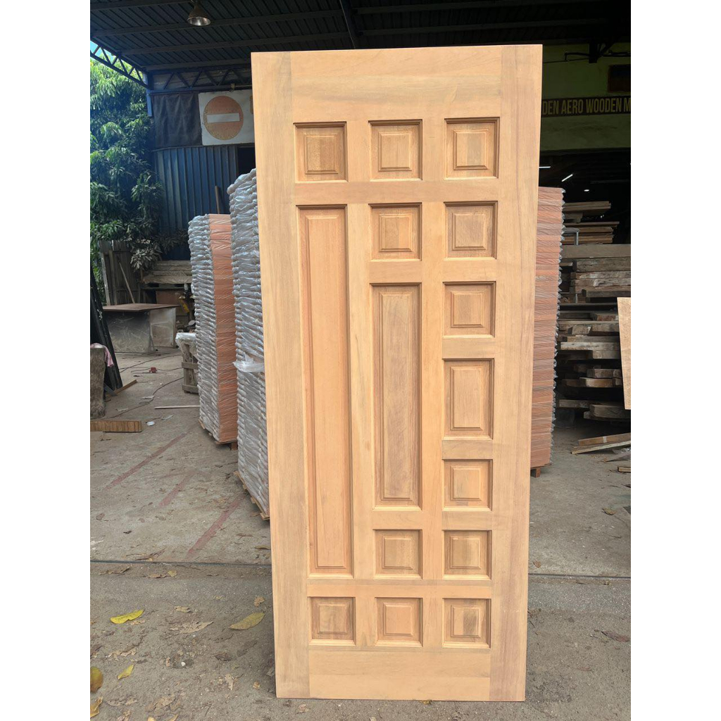 Pintu Utama / Pintu kayu meranti standard size 33 6/8 x 83 / wooden ...