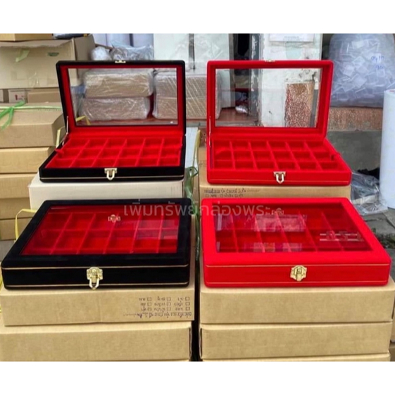 Single Layer Amulet Storage Box 18 slots (Adjustable Partition ...