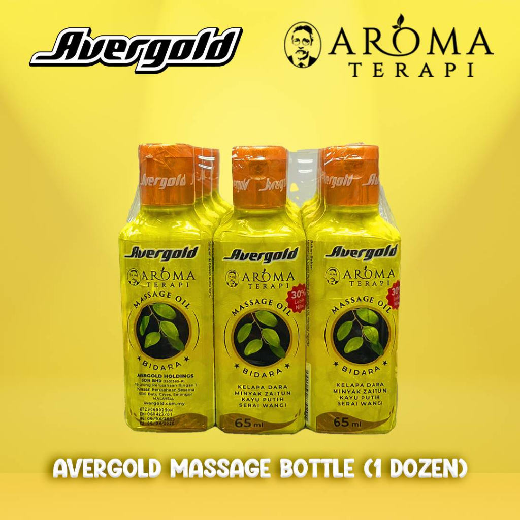 ( 1 DOZEN = 12 BOTTLE ) AVERGOLD MASSAGE FLIP CAP 65ML BY AVERGOLD ...