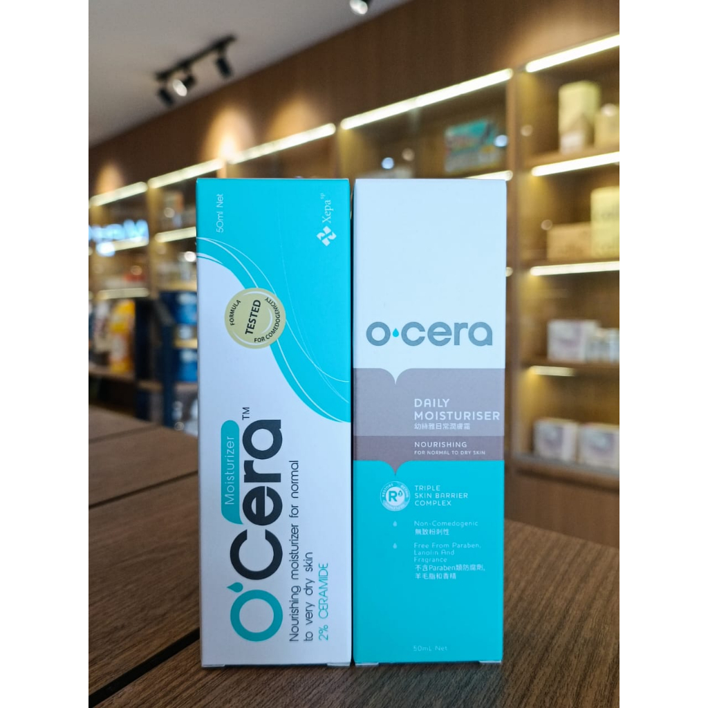 O'CERA MOISTURIZER CREAM 50ML ( Soothe and replenish normal to very dry ...