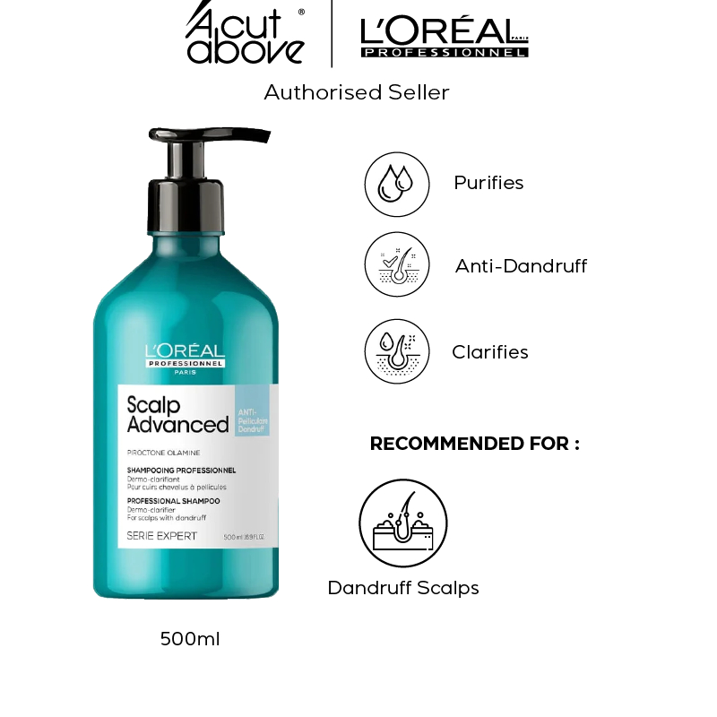 Loreal Professional Scalp Advanced Anti-Dandruff Dermo-Clarifier ... Loreal Professional Scalp Advanced Anti-Dandruff Dermo-Clarifier ...