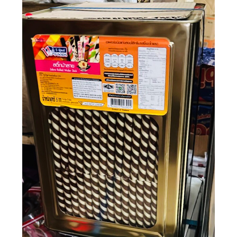 Biskut Tin 5kg/4kg/3.5kg Choco Bear, Wafer Roll, Kuih Bangkit, Ice Gem, Mini Pineapple dll ...