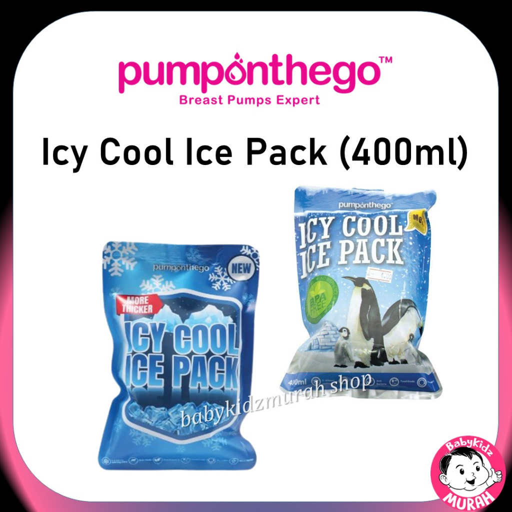 POTG Icy Cool Ice Pack Pump On The Go | Gel Icepack Simpan Susu Tahan Sejuk | To chill ...