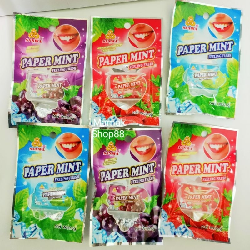 1pcs Paper Mint Candy (HALAL) | Shopee Malaysia