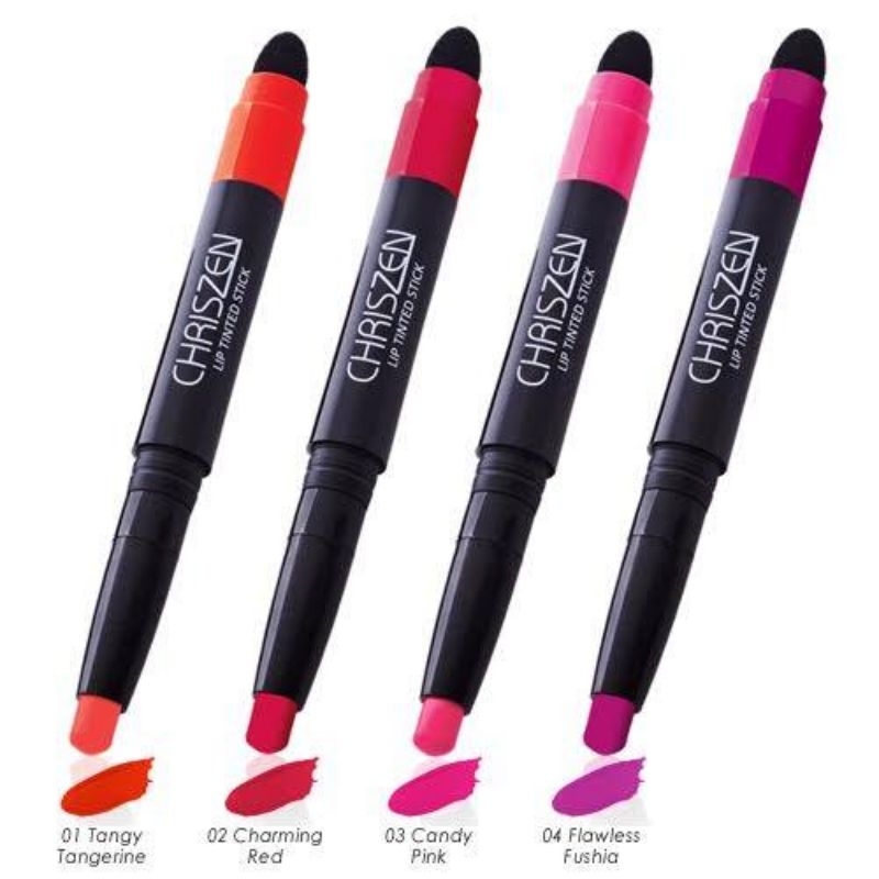 💯 Original Authentic CHRISZEN Lip Tinted Stick | Shopee Malaysia