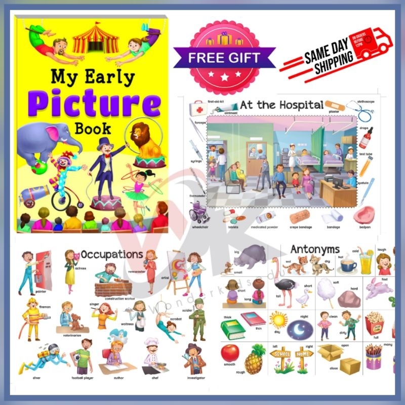 Mind to Mind My Early Picture Book | Buku Bergambar Kanak Kanak | My ...