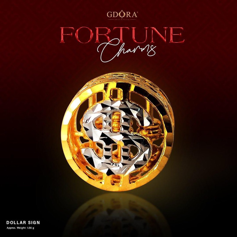 Niza Dora Gold Gdora Dollar Sign/Abacus | Shopee Malaysia