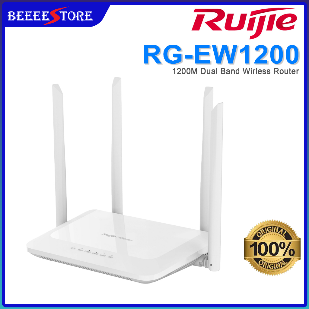 Ruijie Reyee Rg Ew1200 1200m Dual Band Wireless Router With Reyee