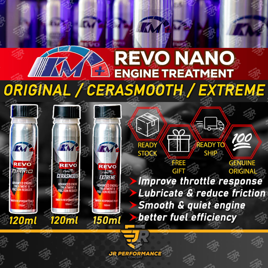 Km+ Advanced Revo Nano Extra Smooth Cerasmooth Extreme Engine Lubricant ...