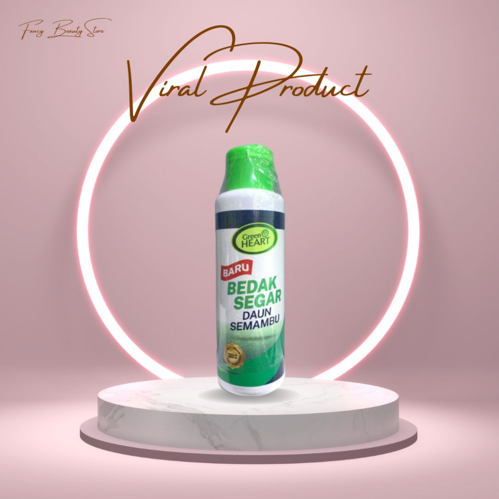 BEDAK SEGAR DAUN SEMAMBU GREEN HEART 100% PRODUK MUSLIM | Shopee Malaysia