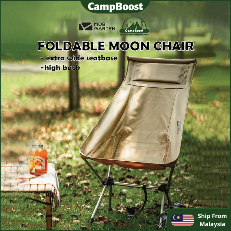 CampBoost MOBI GARDEN Moon Chair Kerusi camping chair Kerusi Lipat ...