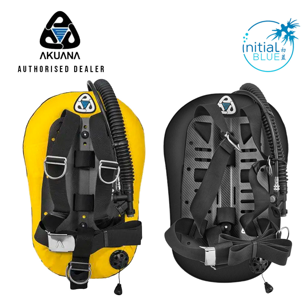 AKUANA Seal Wing 25lbs BCD Set with Carbon Fiber | Shopee Malaysia