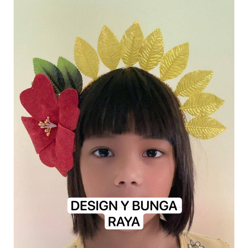 Cekak Bunga Raya Merdeka Budak Dewasa Cekak Sanggul lintang Bunga Raya ...