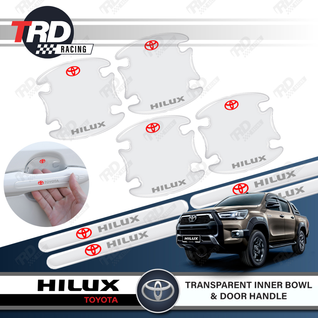 [𝗗𝗢𝗢𝗥 𝗛𝗔𝗡𝗗𝗟𝗘 𝗣𝗥𝗢𝗧𝗘𝗖𝗧𝗢𝗥] Toyota HILUX 2005 - 2024 Vigo Revo Rogue Car ...