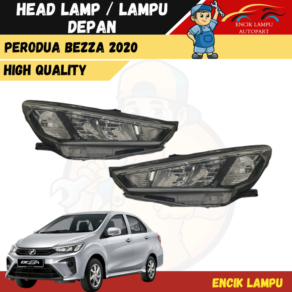 Second Hand (100% Original) Perodua New Bezza 2020 2021 2022 Led ...