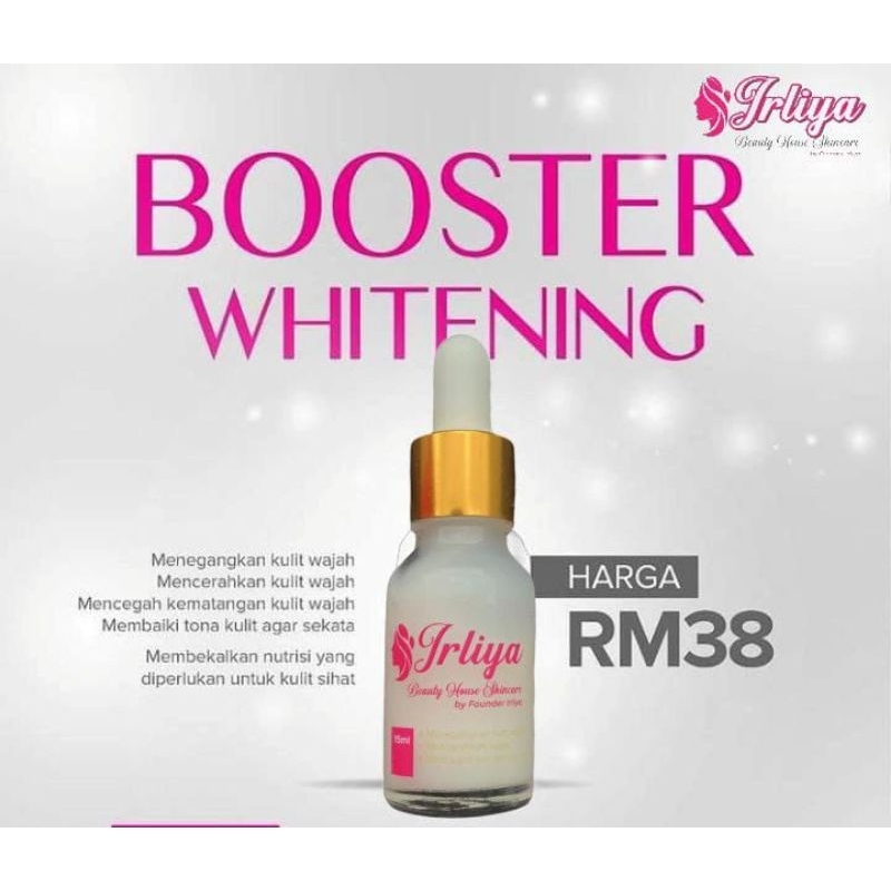 serum whitening BOOSTER irliya beauty | Shopee Malaysia