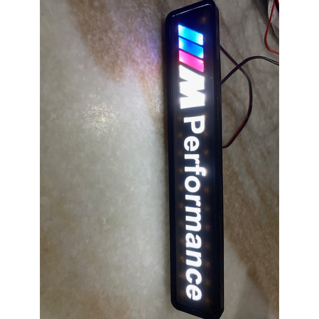 M Performance Series Bmw Grille Grill Emblem Badge Logo Hood Led Light ...