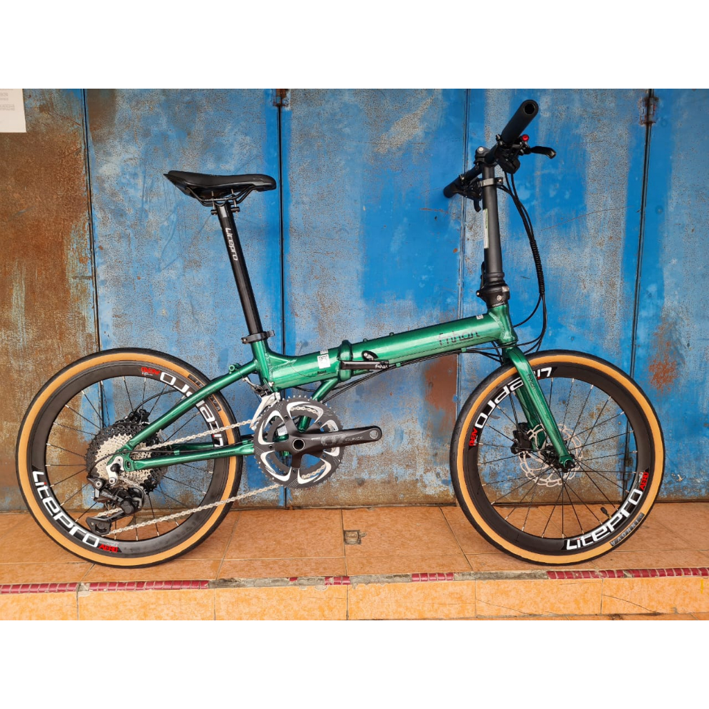 Fnhone Blast Folding Bike 2x 11 speed (many color available) | Shopee ...