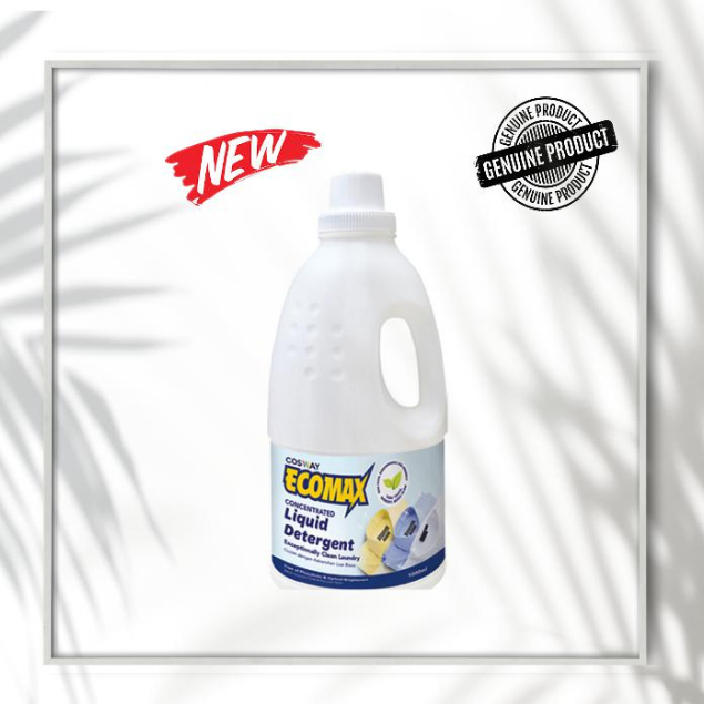 Ecomax Concentrated Liquid Detergent 1000ml / Cecair Pencuci Baju ...