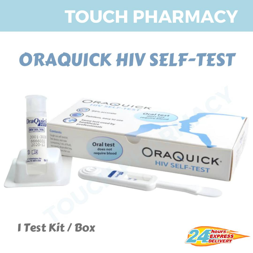 OraQuick Human Immunodeficiency Viruses Self Test Kit 1's BOX (EXP 12/ ...