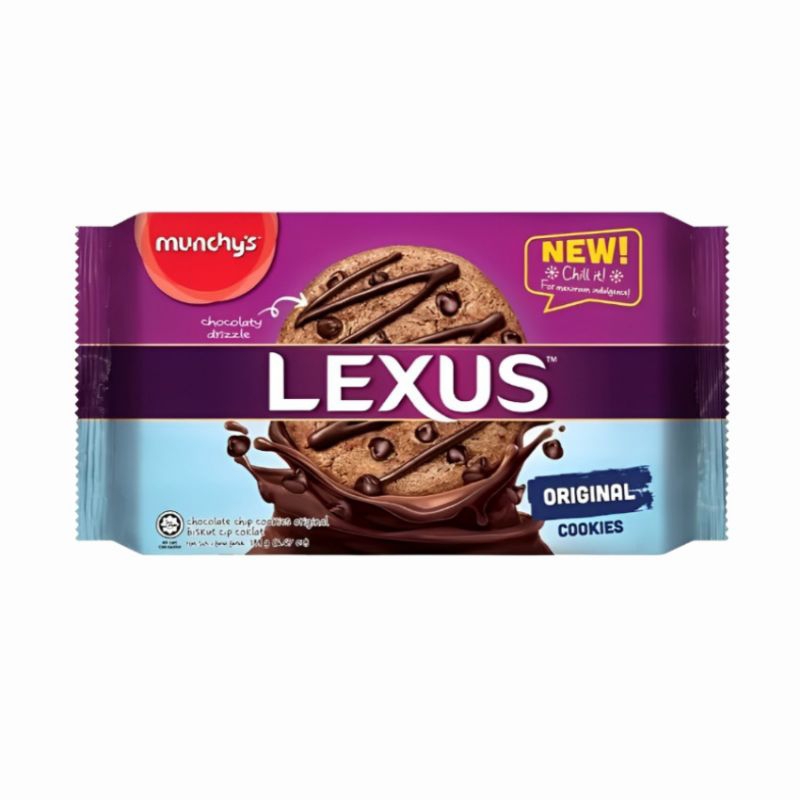 Munchy's Lexus Chocolate Chip Cookies 189g ( Mixed Nuts / Dark Choc ...