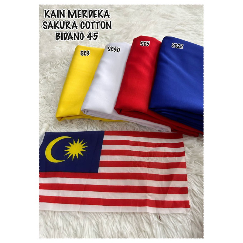 [Tema Merdeka] Sbline/sakura cotton | Shopee Malaysia