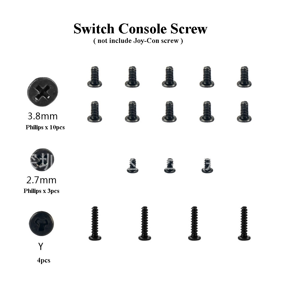 Nintendo Switch V1 NS Main Console Screw HAC-001 ( Not include Left ...