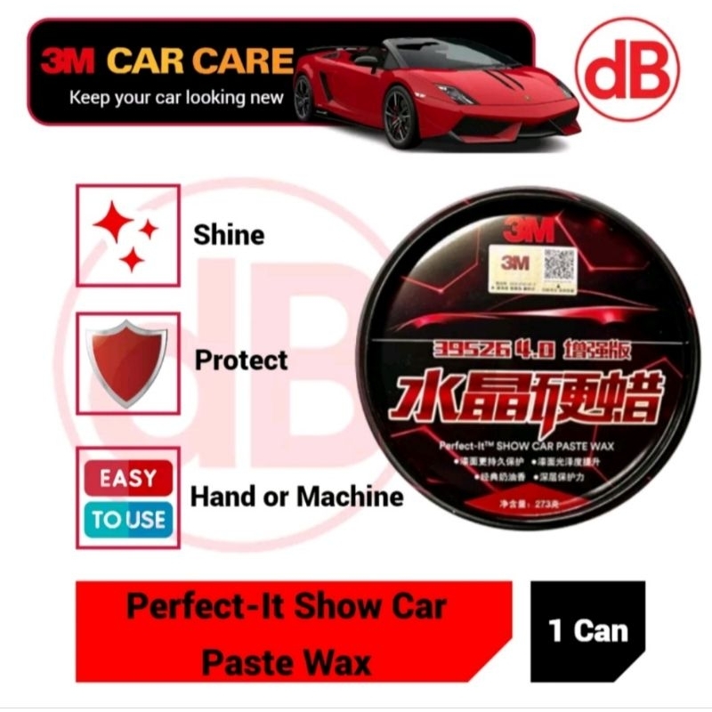 3M PERFECT-IT SHOW CAR PASTE WAX (39526)4.0 | Shopee Malaysia