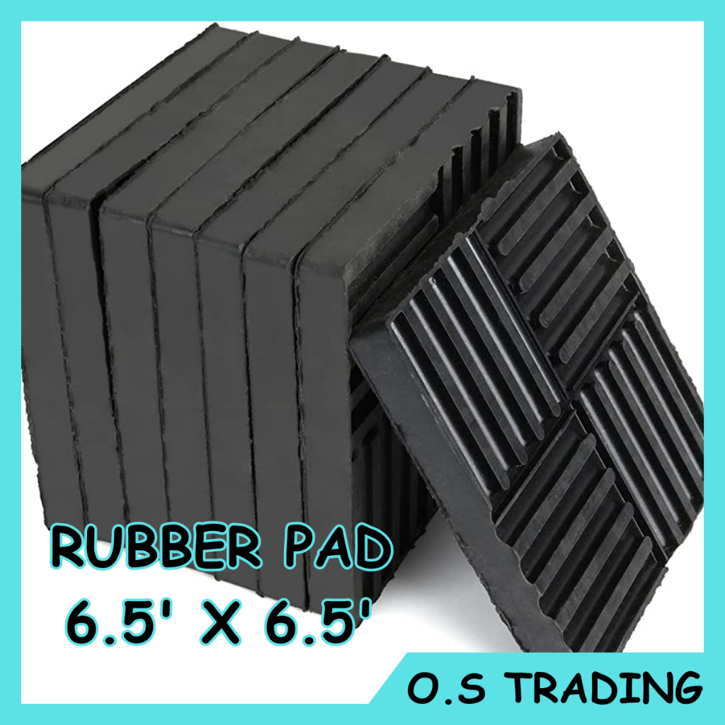 AIRCOND RUBBER PAD 16.5cm x 16.5cm | Air-Cond Anti-Vibration / Anti ...