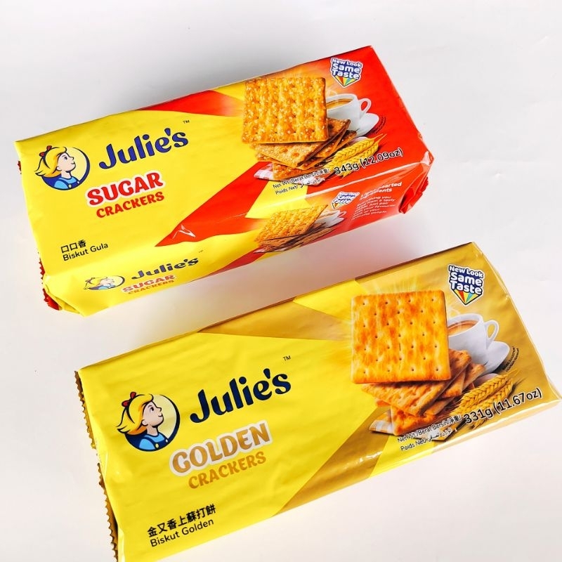 ( READY STOCK ) Julie's Sugar Crackers / Golden Crackers | Shopee Malaysia