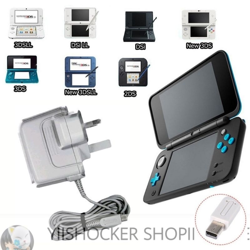 100% ORIGINAL OFFICIAL 3DS Nintendo 2DS DSi DS Lite DSL Charger AC ...