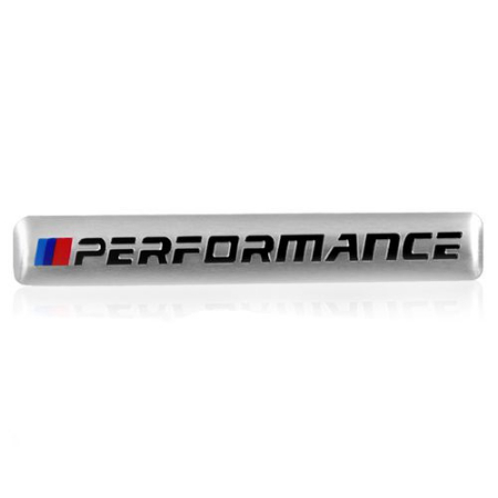M Performance Motorsport Bmw Aluminum Emblem Badge Logo Sticker Decals ...