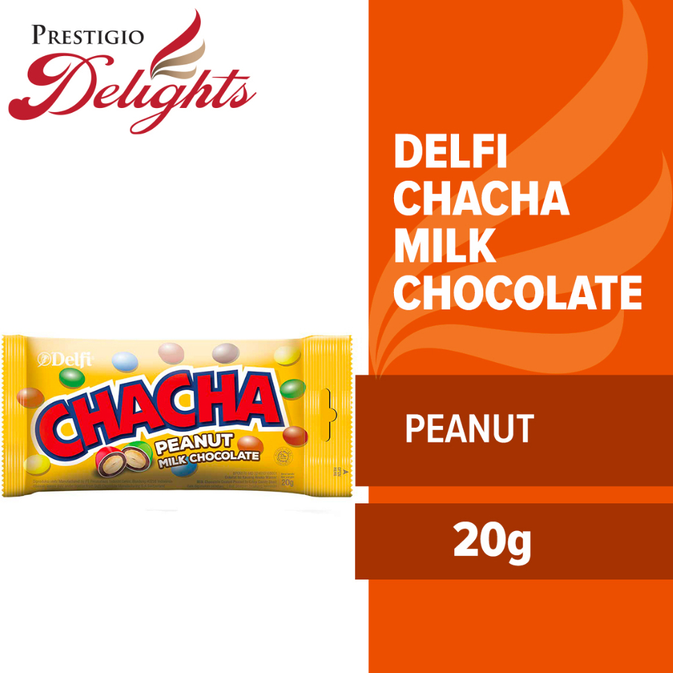 Delfi ChaCha Peanut Milk Chocolate 20g | Shopee Malaysia