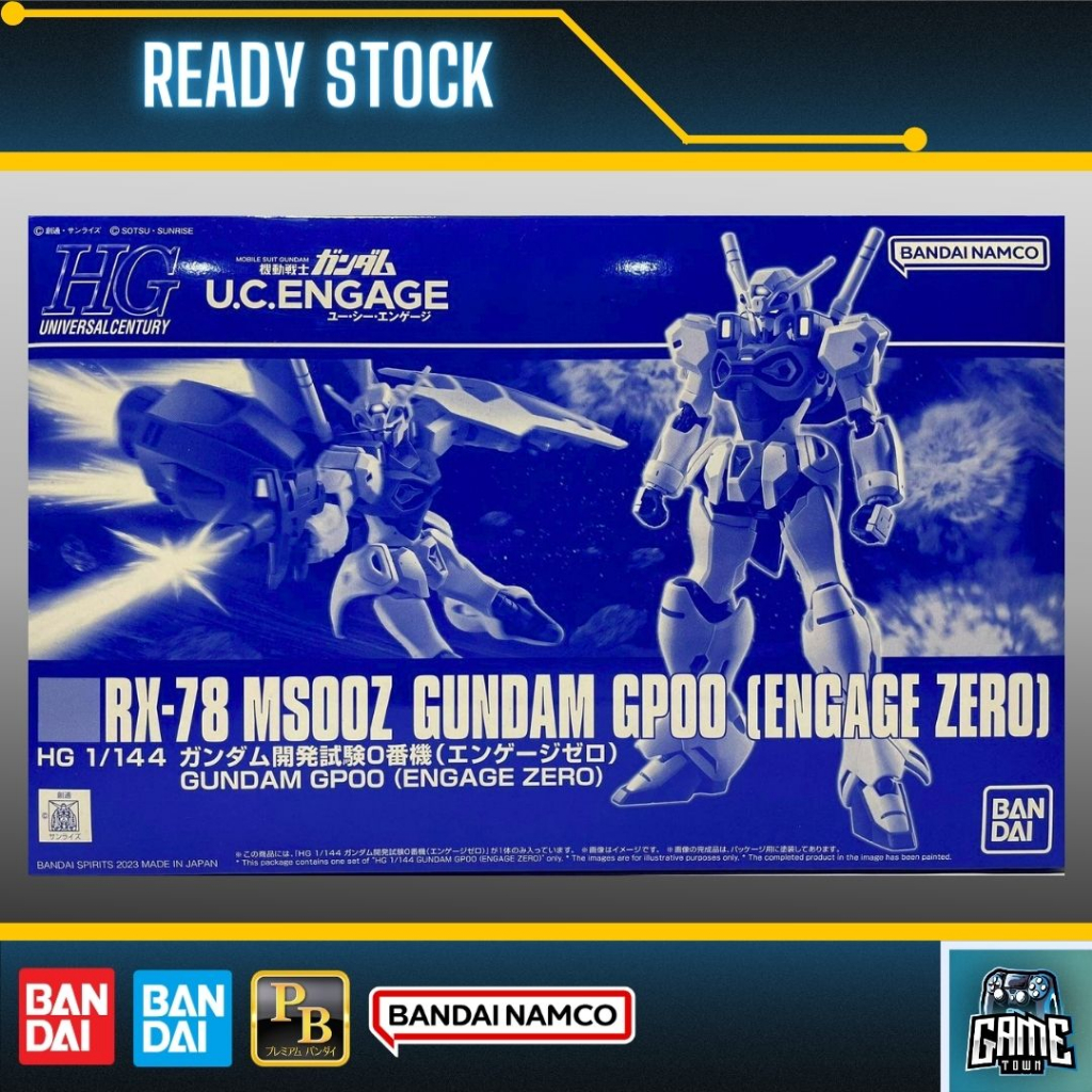Premium Bandai HG UC 1/144 RX-78 MSZ00Z Gundam GP00 (Engage Zero ...