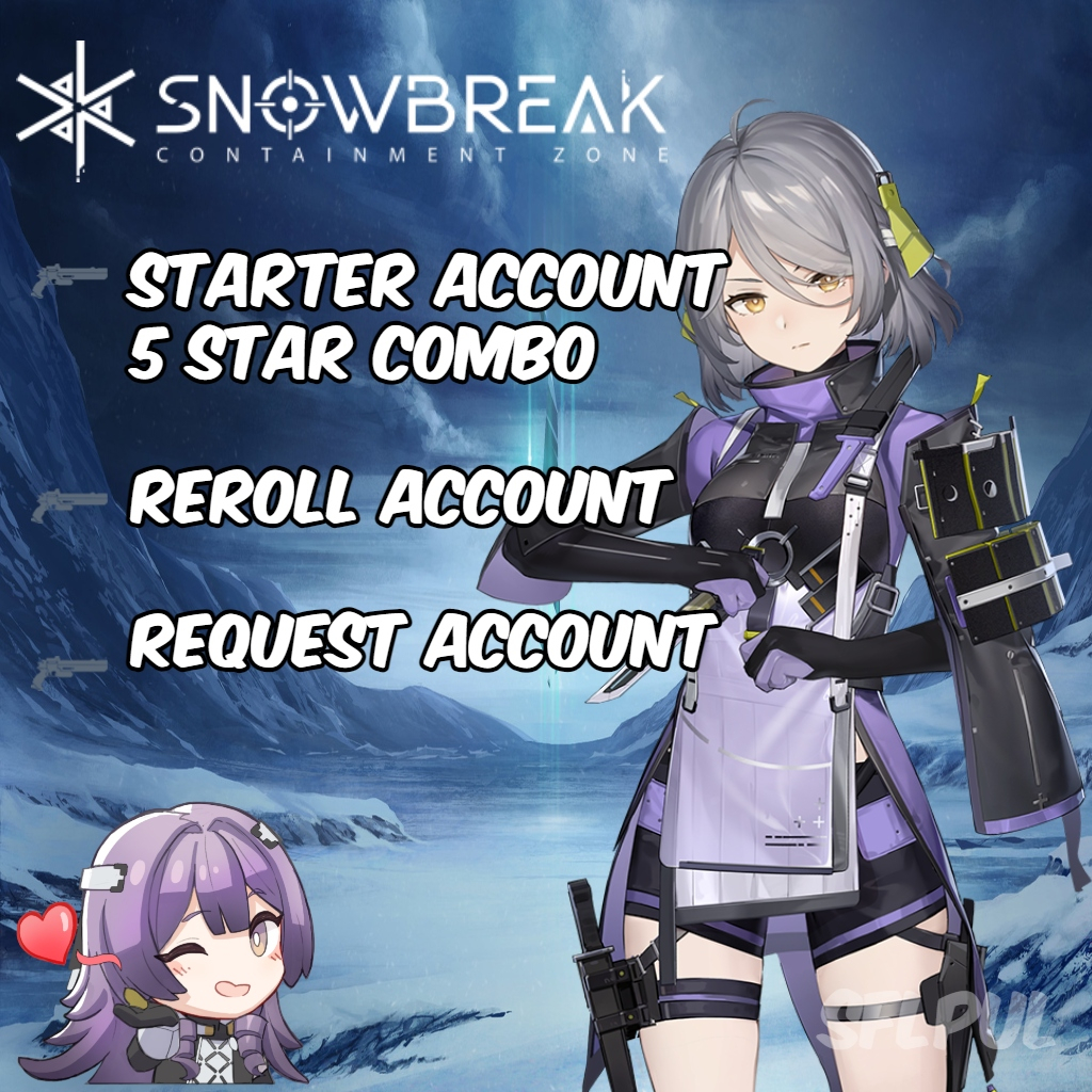Snowbreak Containment Zone Starter Account | Shopee Malaysia