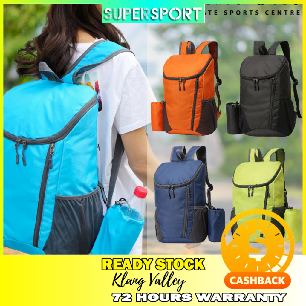 20L Lightweight Bag Pack Foldable Backpack Waterproof Hiking Travel ...