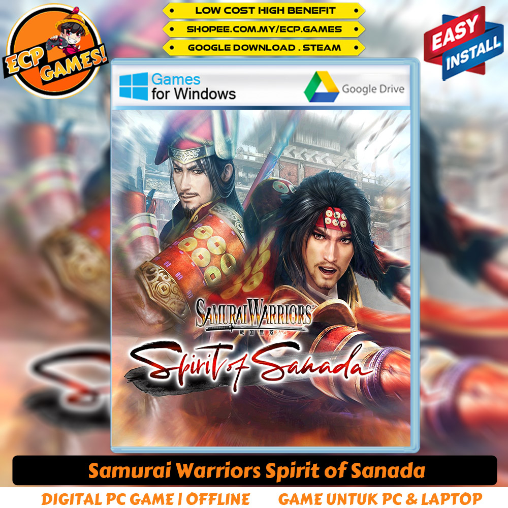Samurai Warriors Spirit of Sanada / PC / Game / Offline / Digital ...