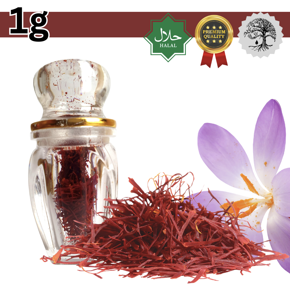 Super Negin Saffron Iran Original Gred AAA Asli Debunga Safran Makanan ...