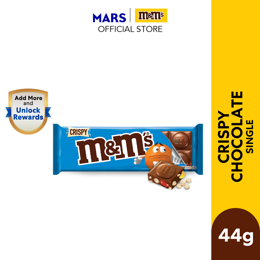 M&M'S Crispy Chocolate Single 44g Chocolate / Crispy | Shopee Malaysia
