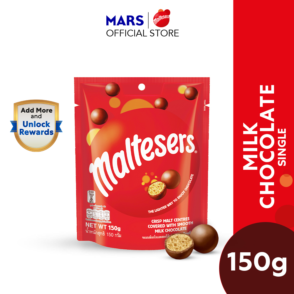 Maltesers Milk Chocolate Share Bag 150g Chocolate / Crispy / Snacks ...