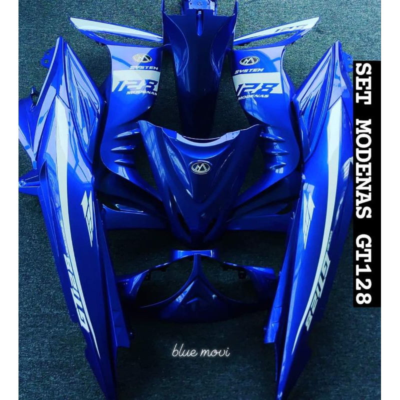 COVERSET MODENAS GT128 GP 2020 BATIK DESIGN | Shopee Malaysia