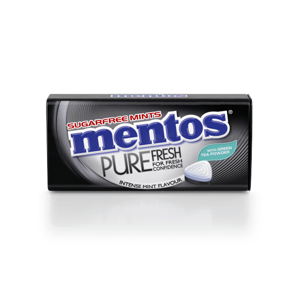 Mentos Pure Fresh SugarFree Mints 35g per Tin (1 Box - 9 Tin ...