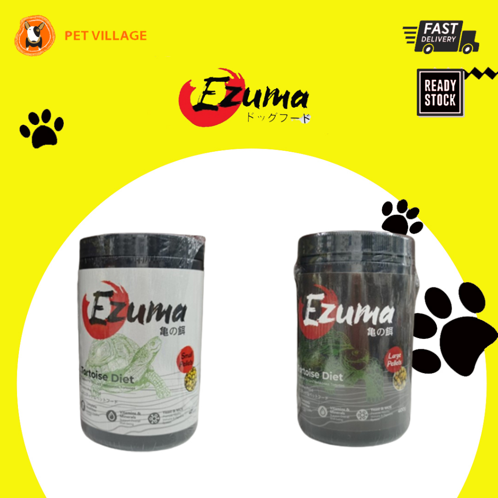 EZUMA Tortoise Diet Small/Large Pellets 400g 乌龟饲料 | Shopee Malaysia
