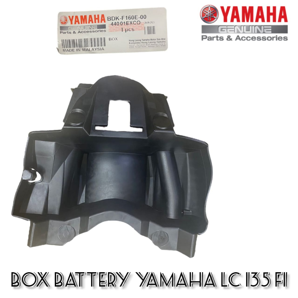 100% ORIGINAL YAMAHA 135LC FI V8 TOOL BOX SPANNAR BOX KOTAK LUGGAGE ...