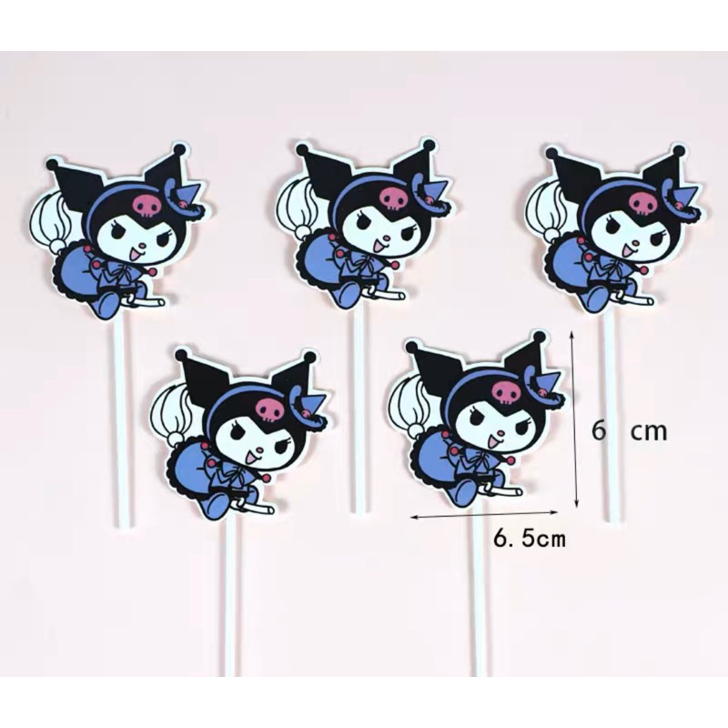 Ready Stock Kuromi Theme Cake Topper Cake Decoration Birthday cake for ...