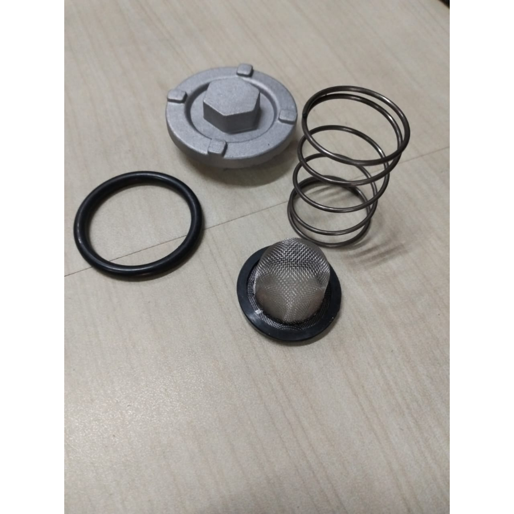 4 IN 1 SET LC135 FZ150 Y15ZR OIL NUT SETS OIL NUT SPRING OIL NUT FILTER ...