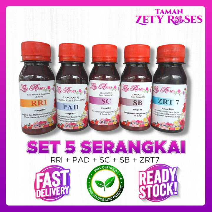 Zety Roses Set 5 Serangkai Semburan Penjagaan Pokok | Shopee Malaysia