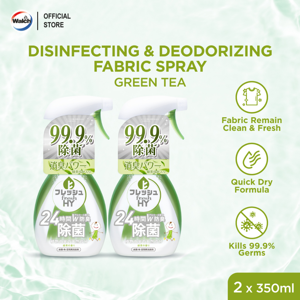[TWIN PACK] Fresh HY Disinfecting and Deodorizing Spray - Green Tea ...